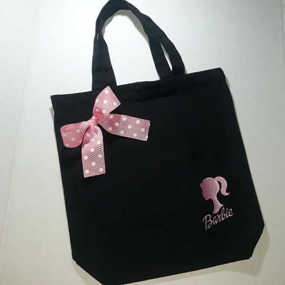 Barbie | Accessories | New Barbie Embroidered Canvas Tote | Poshmark